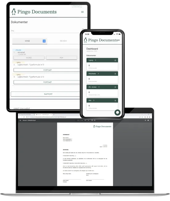 Pingo Documents - Automatiserede Dokumenter